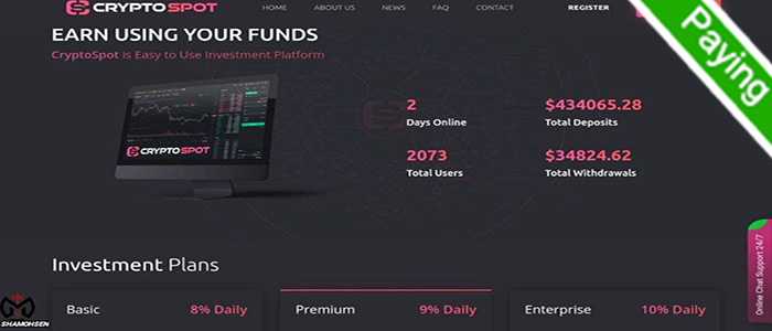 CryptoSpot | SHAMOHSEN